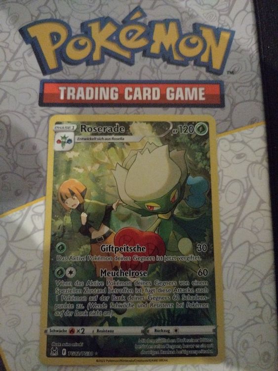 Pokemon Roserade Full Art Karte Deutsch ab 1.- | Kaufen auf Ricardo