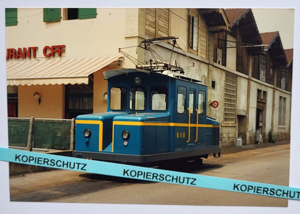 SBB - BVB - BEX-BÉVIEUX - El. TRAKTOR - Juni 1992 in BEX | Kaufen auf ...