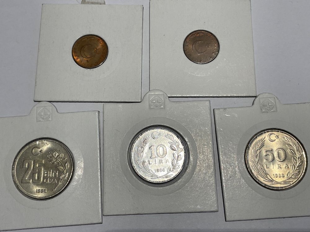 5 stk. div münzen türkei (70) (Gebraucht) in Bonstetten für CHF 1 – mit Lieferung auf Ricardo kaufen