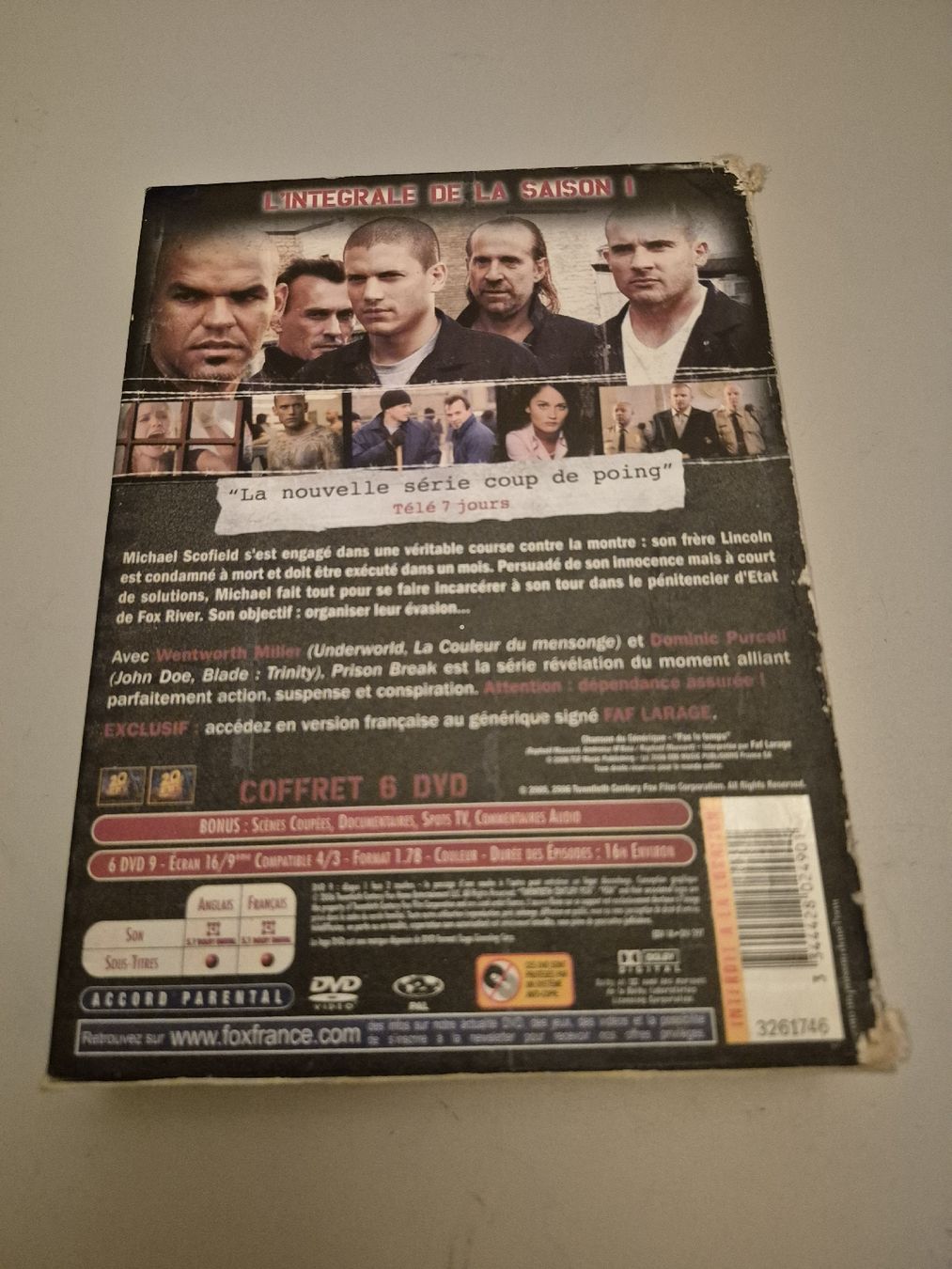 Coffret DVD Prison Break Saison 1 Intégrale (D'occasion) à Cointrin ...