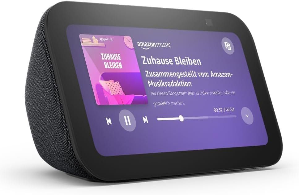 Echo Show 5 (Neueste Generation) schwarz (Neu und originalverpackt) in ...