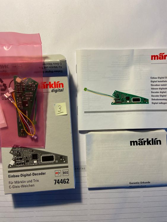 Märklin Decoder 74462. Neu und unbenutzt. (Neu und originalverpackt) in ...