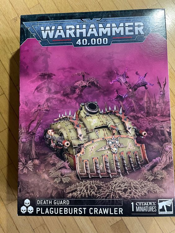 WARHAMMER 40K - DEATH GUARD - PLAGUEBURST CRAWLER (Neu und ...