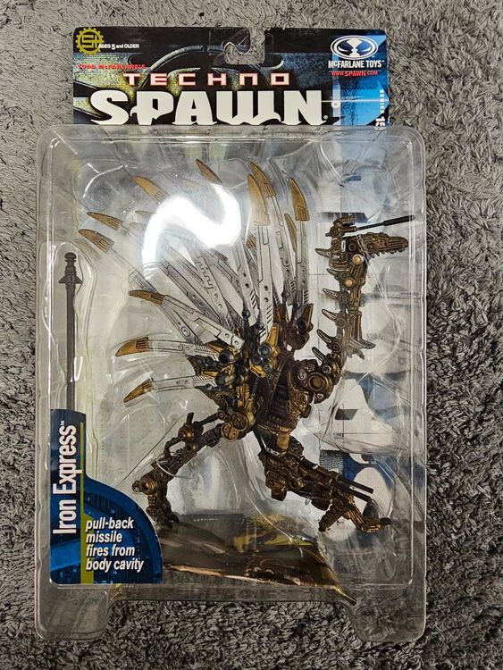Spawn McFarlane Series 15 - Techno Spawn - Iron Express (Neu und ...
