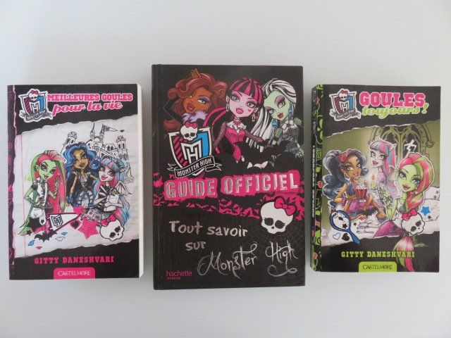 3 livres Monster High (D'occasion) à Montfaucon pour CHF 8 – avec ...