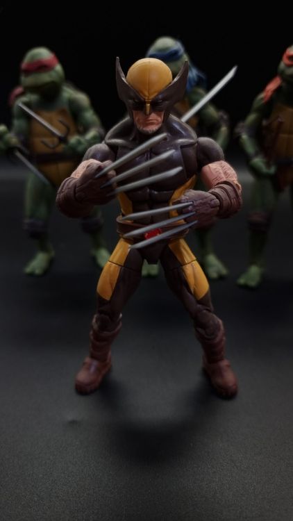 Aktionfiguren: 3 x Ninja Turtle + 1 x Wolverine | Kaufen auf Ricardo