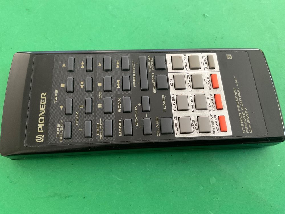 Pioneer Stereo Receiver Remote Control Uni SXO67 (Gebraucht) in ...
