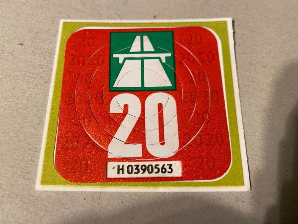 Autobahn vignette 2020 zum Sammeln (Neu (gemäss Beschreibung)) in Dietikon für CHF 3 – mit ...