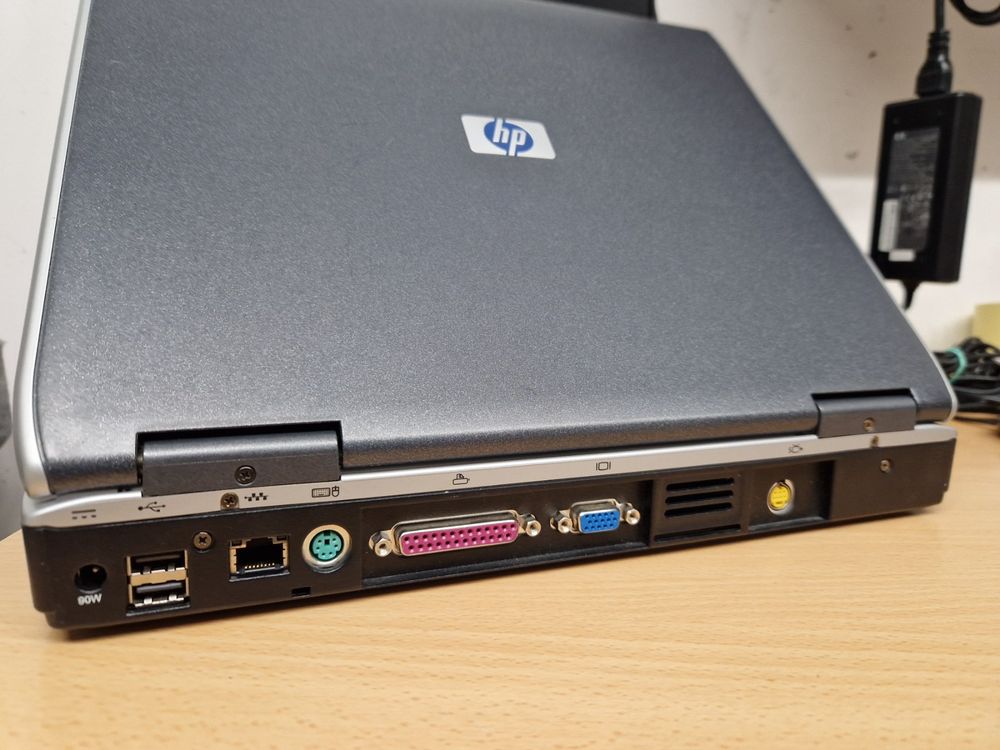 HP Compaq NX9010 Notebook mit Floppy und Parallel Port (Gebraucht) in Sitterdorf für CHF 6 – mit ...