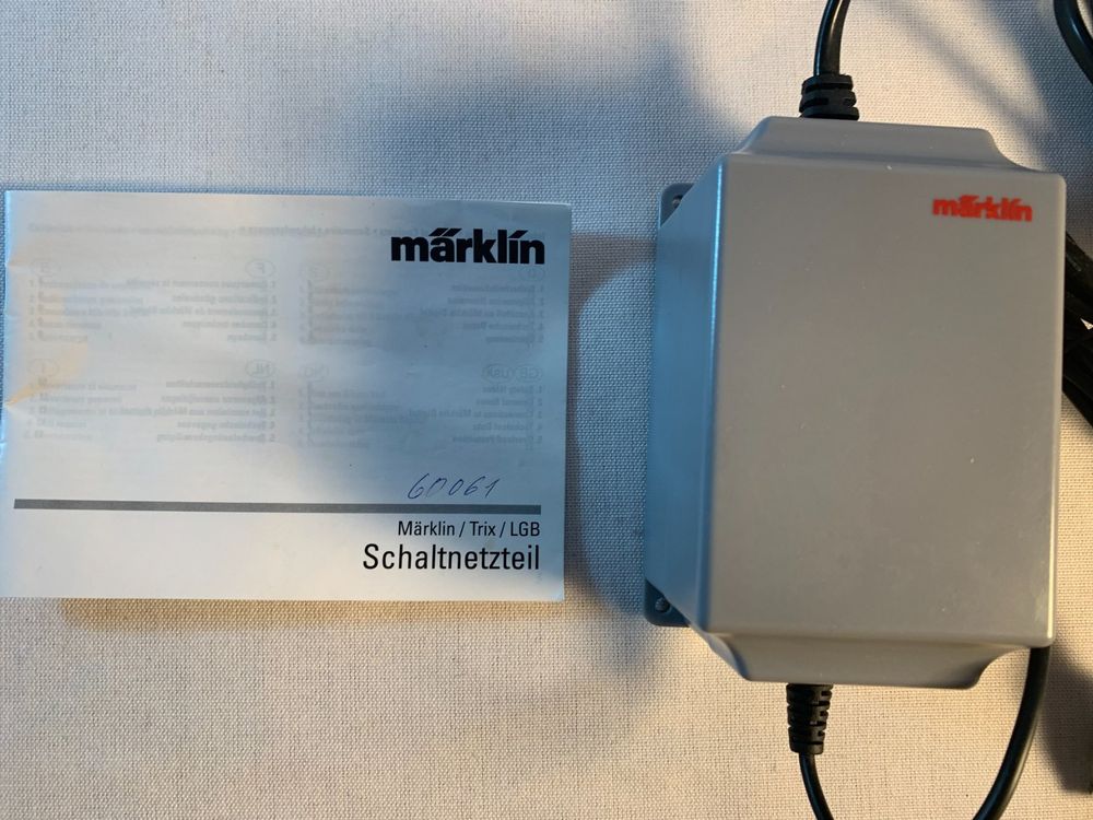 Märklin 60061 Schaltnetzteil, ohne OVP (Gebraucht) in Hombrechtikon für ...