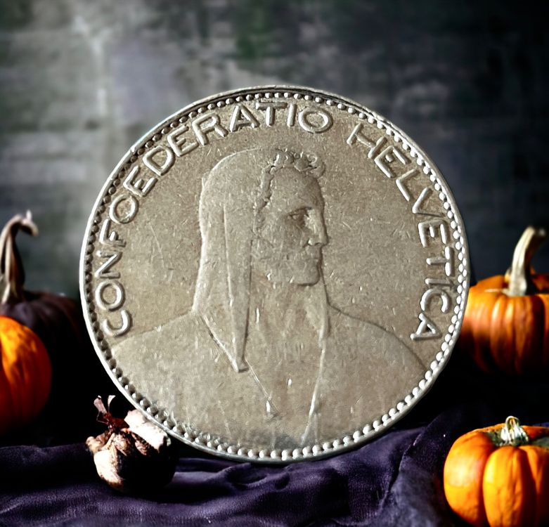 Schweiz 5 Franken Silber Jahrgang 1922 (Gebraucht) in Winterthur für CHF 65 – mit Lieferung auf ...