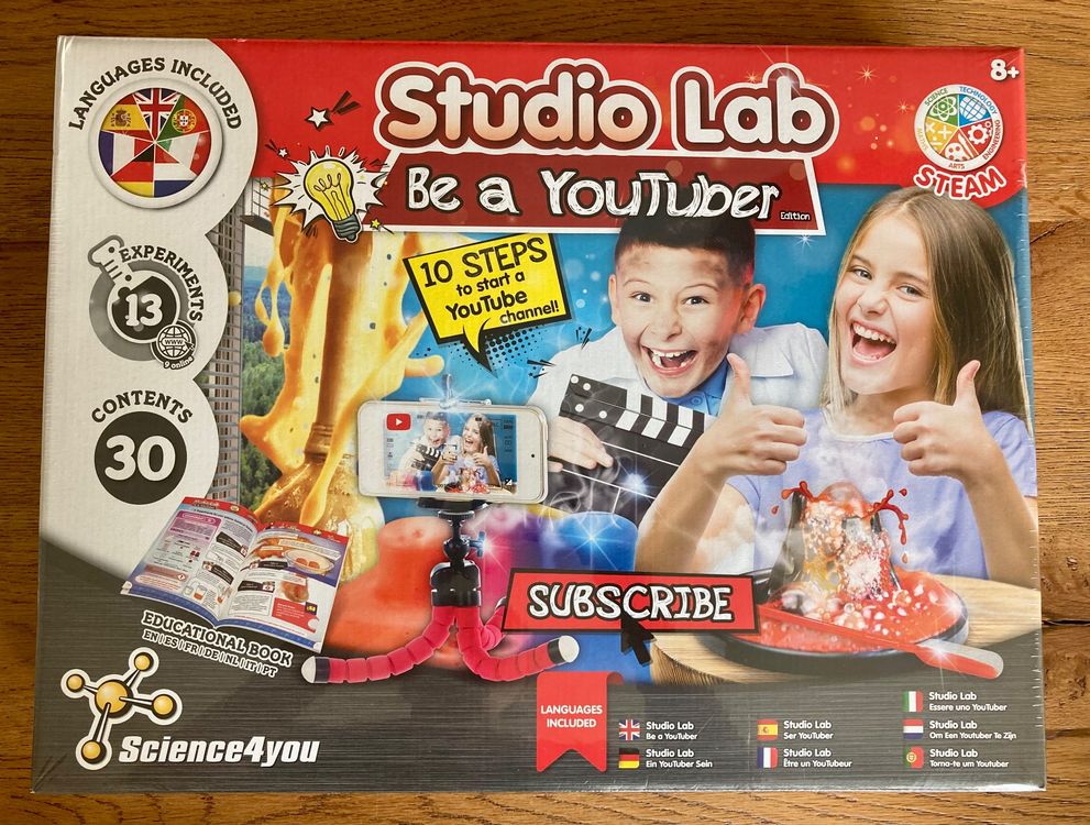 Science4you - Studio Lab - Be a Youtuber | Kaufen auf Ricardo