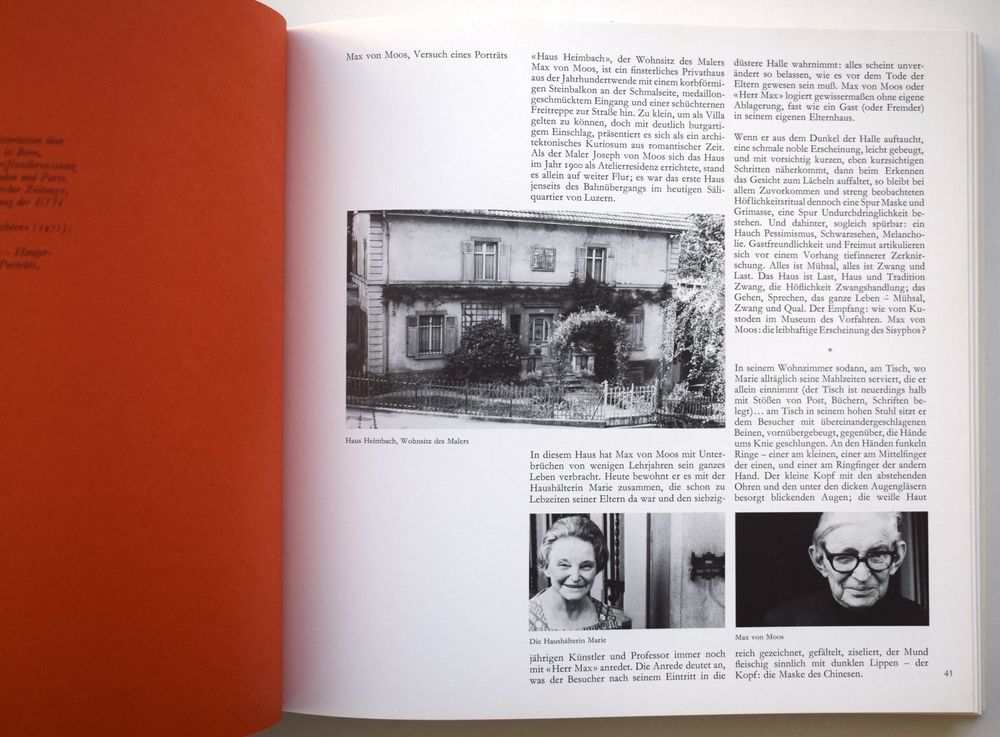 Von Moos Max limit. Monografie Thali Luzern Surrealismus (Gebraucht) in ...