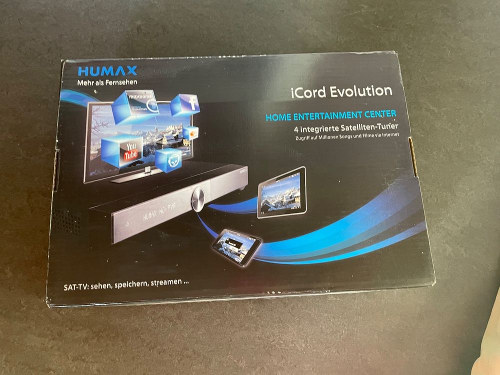 HUMAX iCord Evolution, twin Sat Reciever (Gebraucht) in Mettmenstetten ...