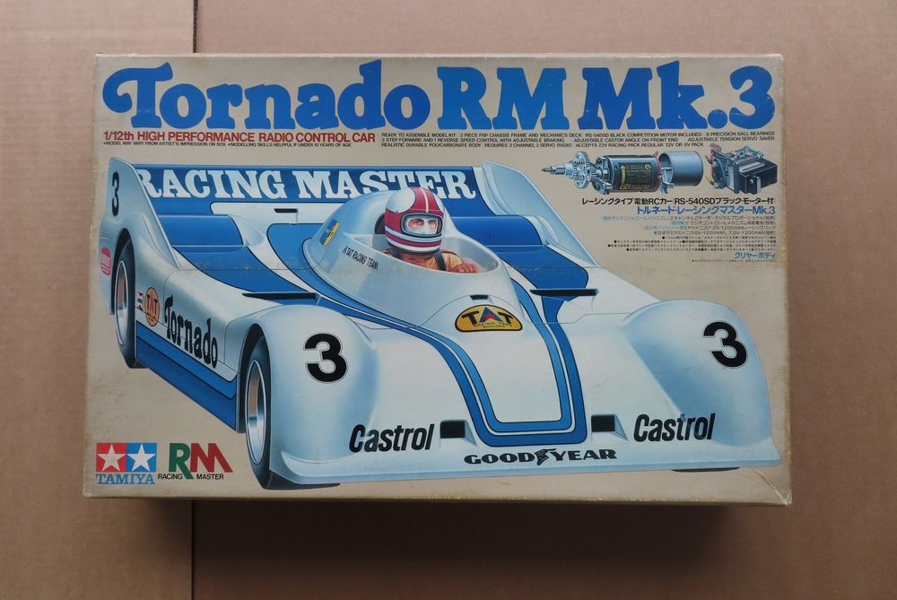 Tamiya RC 5832 Tornado RM Mk.3 NEU in Box m Black Motor 1982 (Neu (gemäss Beschreibung)) in ...