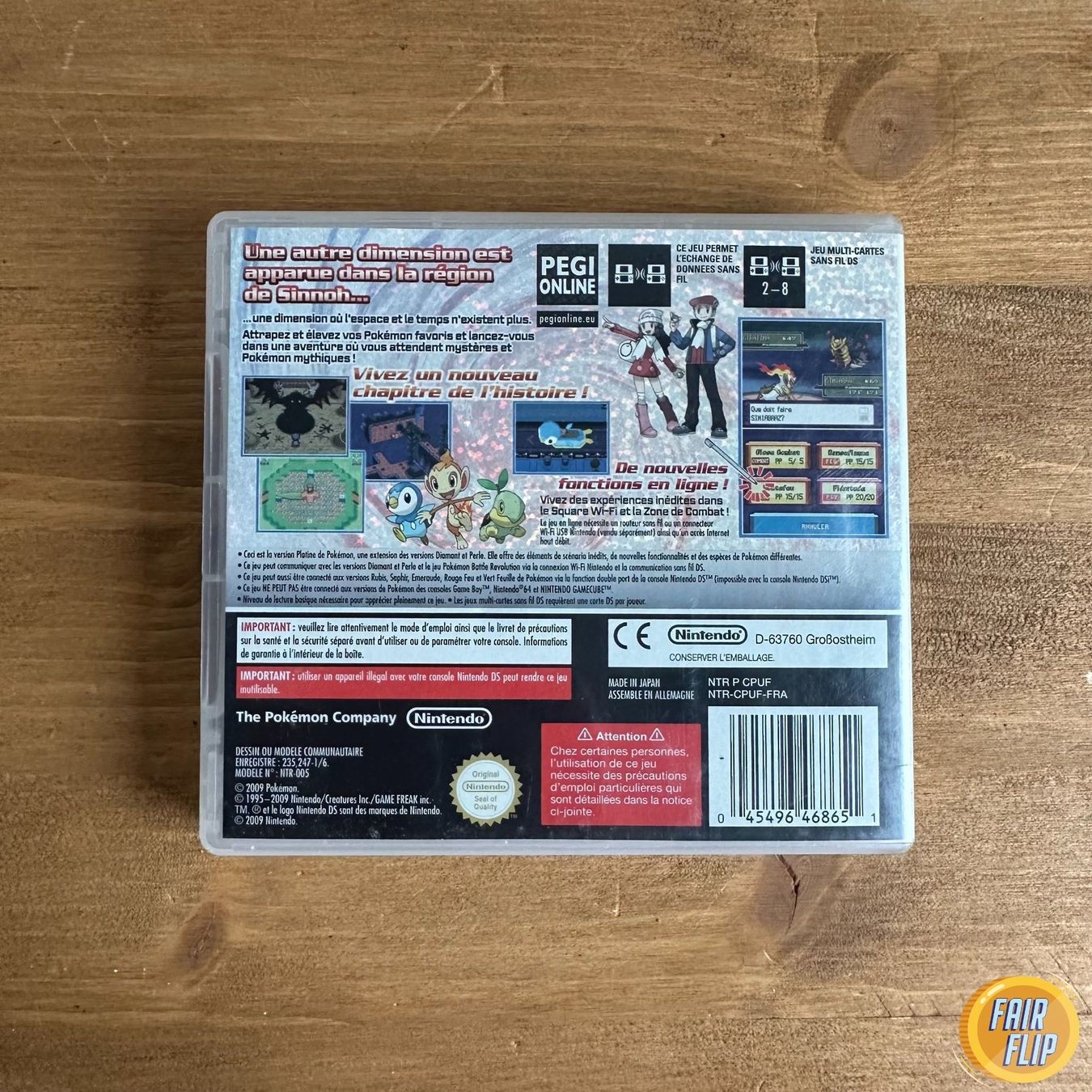 Nintendo DS Pokémon Version Platine - FR (Gebraucht) in Luzern für CHF ...