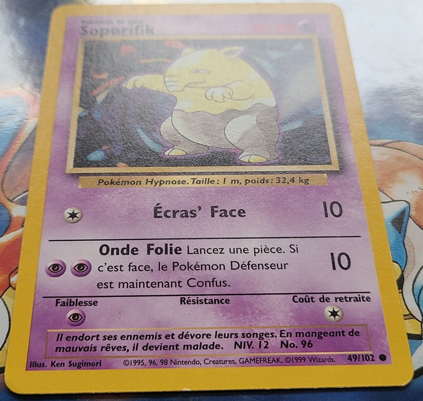 Carte Pokémon Soporifik (Set de base) 49/102 (fr) (Neuf (Voir ...