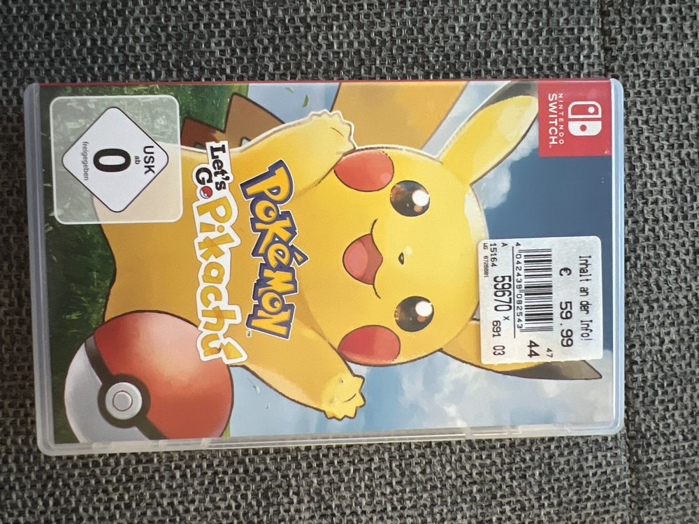 Nintendo Switch Spiel Pokemon lets go pikachu | Kaufen auf Ricardo