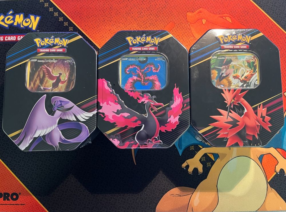 Pokemon SWSH12.5 Crown Zenith Tin Box 3er Set - EN (Neu und ...