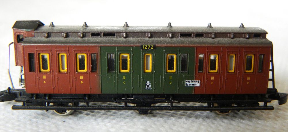 Märklin miniclub 8104 preussischer Personenzug, mit OVP (Gebraucht) in ...