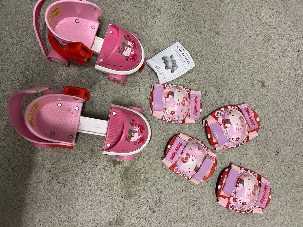 Hello Kitty Rollschuhe/ Roller skates | Kaufen auf Ricardo