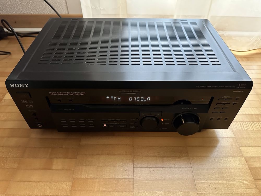 SONY STR-DE545 FM-AM Receiver (Digital AV Control Center) (Gebraucht ...