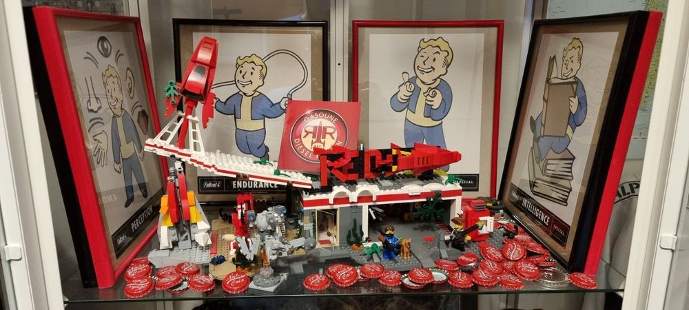 Fallout Red Rocket Gas Station LEGO MOC | Kaufen auf Ricardo