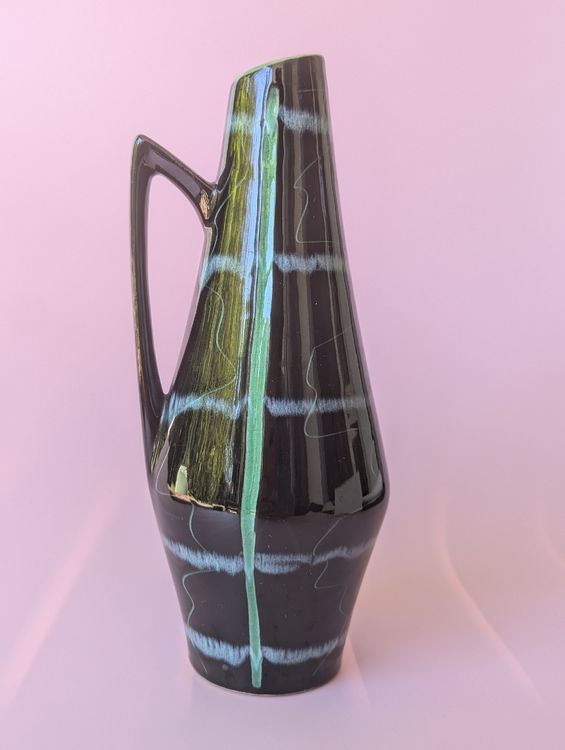 Vintage Lava Glaze Ceramic Vase, Retro Design, 1970s (Gebraucht) in ...