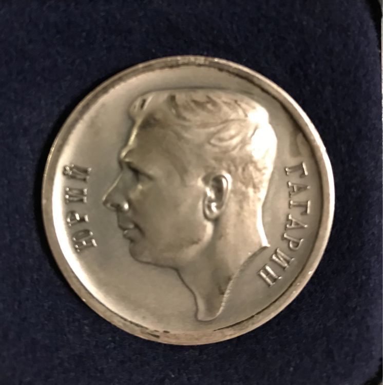 Münze Medallie Gagarin 1961 Silber 1 oz | Kaufen auf Ricardo