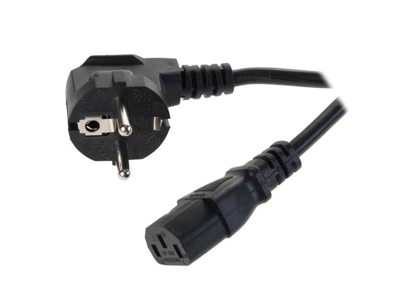 Schukokabel, 230 V EU, Schuko-C13, 1.80 m (Neu (gemäss Beschreibung ...