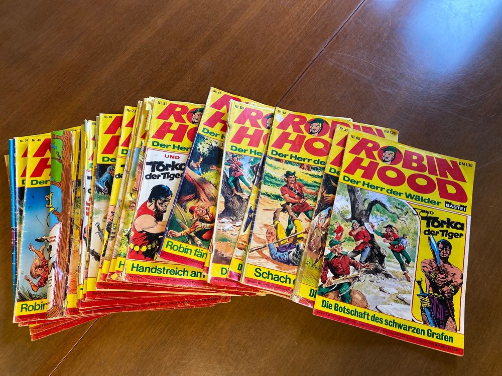 Alte aber coole Comics Robin Hood, deutsch | Kaufen auf Ricardo