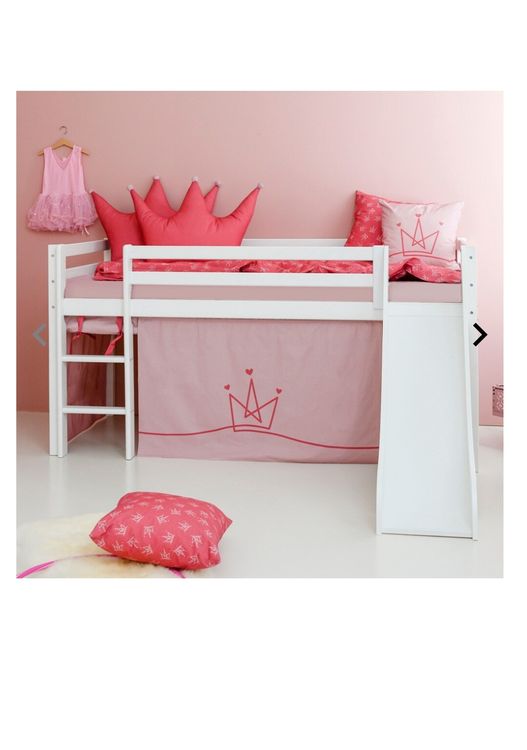 Hochbett "Princess" von Hoppekids, mit Rutsche (Gebraucht) in Obfelden ...