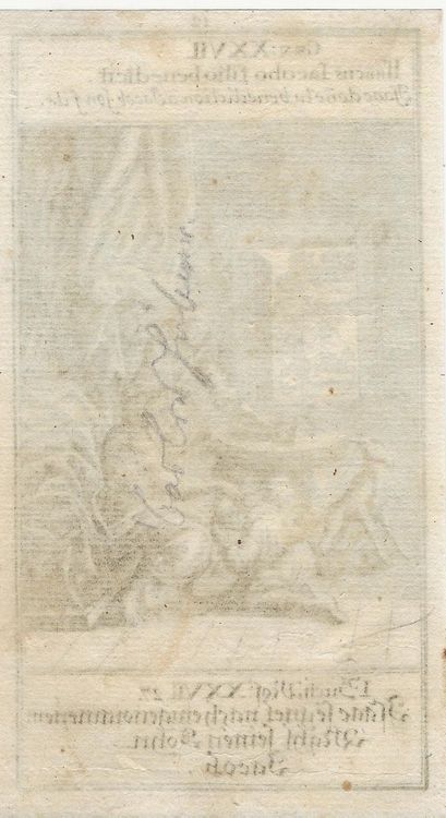 Kupferstich um 1780 , Isaac segnet seinen Sohn (Gebraucht) in Frauenfeld für CHF 12 – mit ...