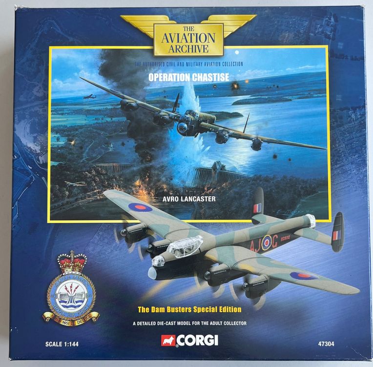Corgi 47304 - Avro Lancaster Aircraft - Operation Chastise (Neu und ...