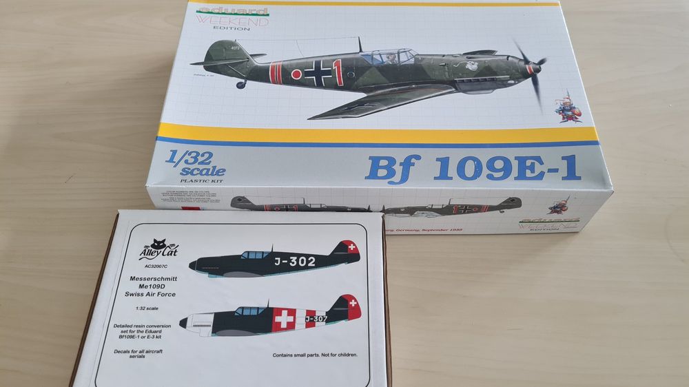 1:32 Messerschmitt Bf 109 D Swiss Air Force Eduard Alley cat | Kaufen auf Ricardo