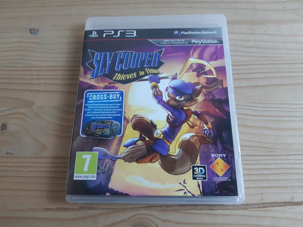 Sly Cooper Thieves in Time - Sly Raccoon - komplett - PS3 (Gebraucht ...