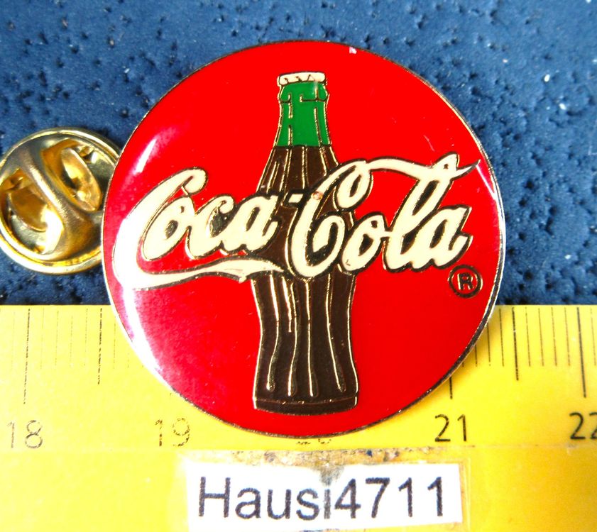 COCA-COLA PIN GLASIERT 30mm (Gebraucht) in Ettingen für CHF 1.95 – mit ...