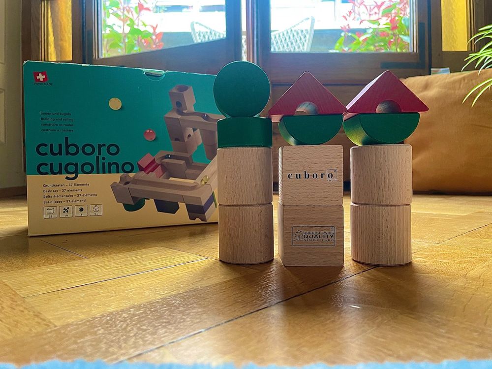 Circuit a billes 'cuboro cugolino' || Kugelbahn Cuboro | Kaufen auf Ricardo