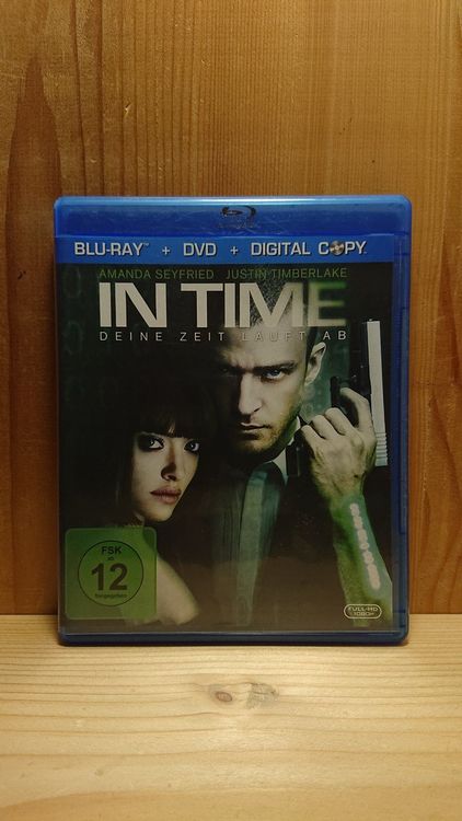 IN TIME Deine Zeit Läuft ab Blu-Ray mit Justin Timberlake (Gebraucht ...