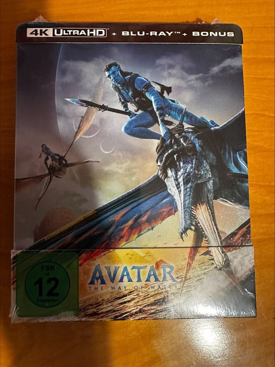 Avatar 2: The Way of Water - Steelbook Edition Blu-ray UHD (Neu und ...