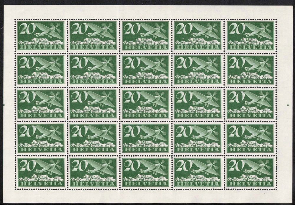 Flugpost 1937 Bogen F4z ** | Kaufen auf Ricardo