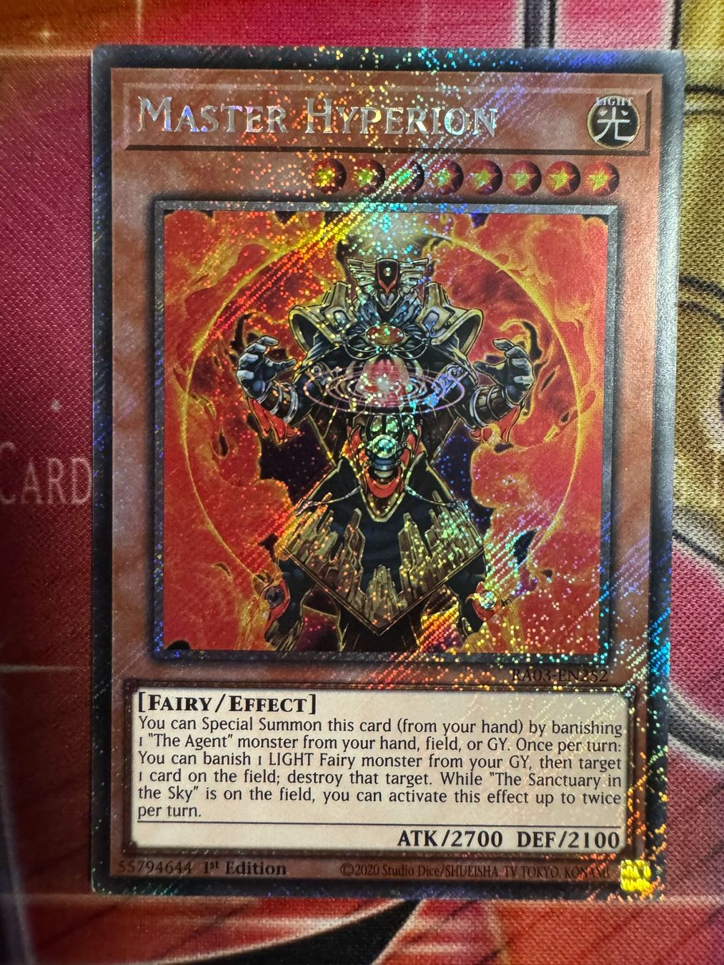 Yugioh Master Hyperion Platinum Secret Rare ab 1 CHF (Gebraucht) in Basel für CHF 1 – mit ...