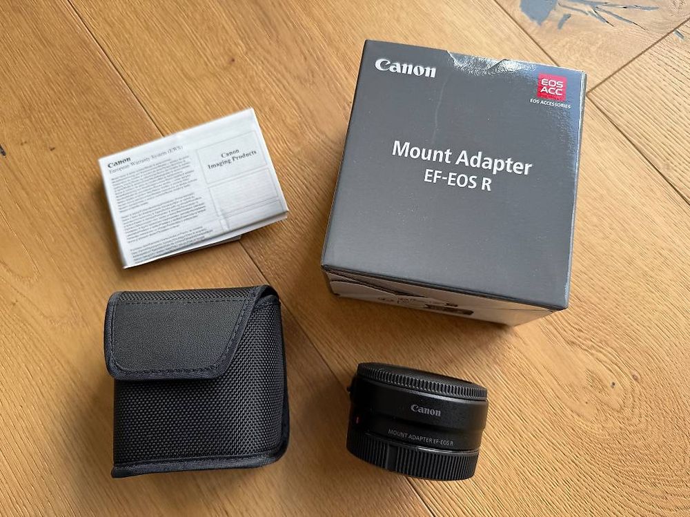 Canon EF-EOS R Adapter Standard MF - Mount Adapter (Gebraucht) in Seon ...