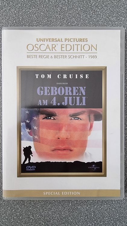 DVD Geboren am 4. July / Tom Cruise (Gebraucht) in Oetwil am See für ...