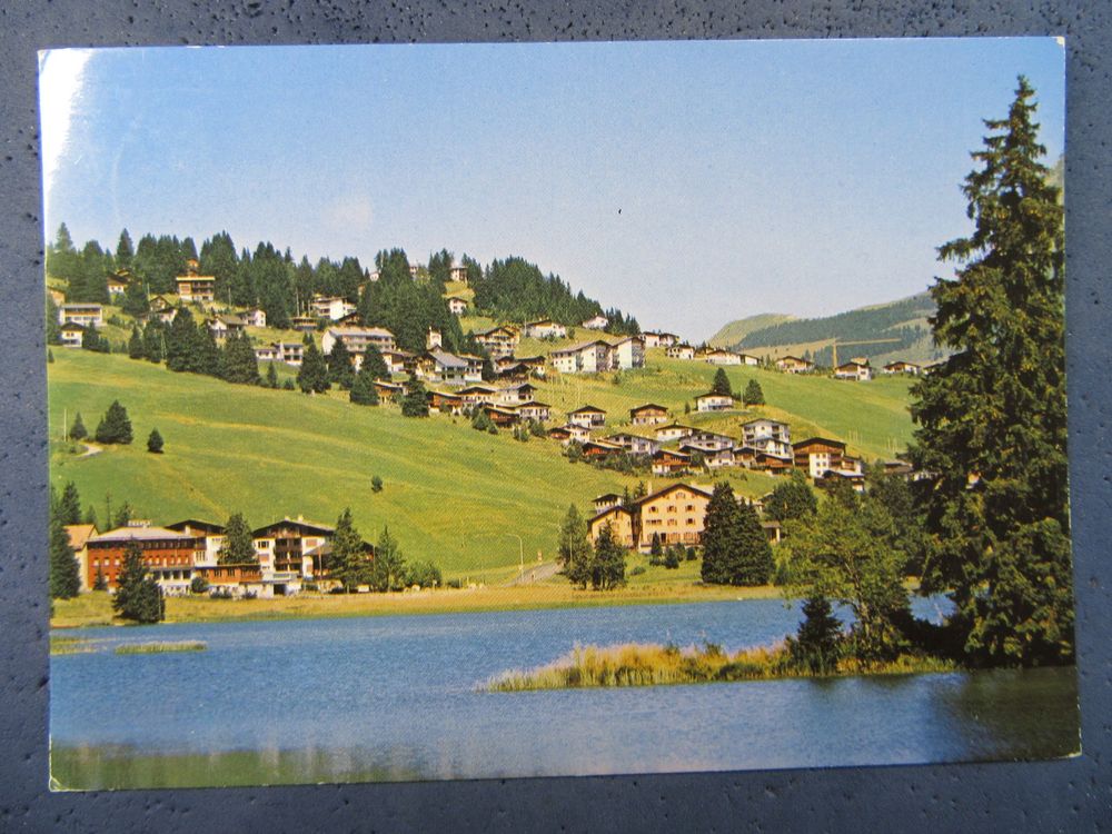 AK GR VALBELLA-LENZERHEIDE HEIDSEE MIT VALBELLA | Kaufen auf Ricardo