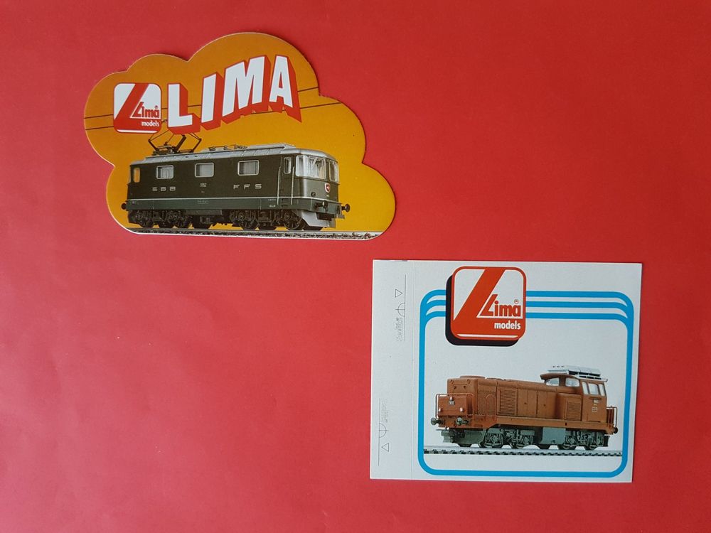 LIMA Aufkleber, autocollants, sticker, Re 4/4 II, SBB-CFF (Neu und ...
