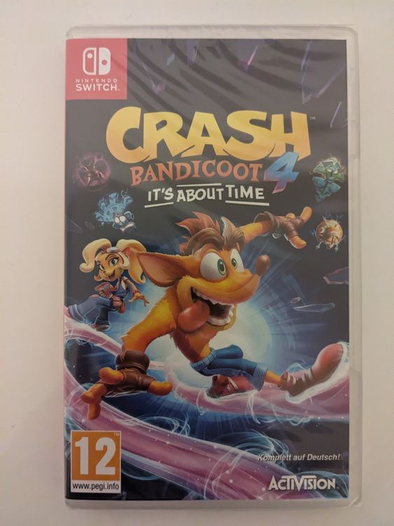 Nintendo Switch - Crash Bandicoot 4: It's About Time ( OVP ) (Neu und ...