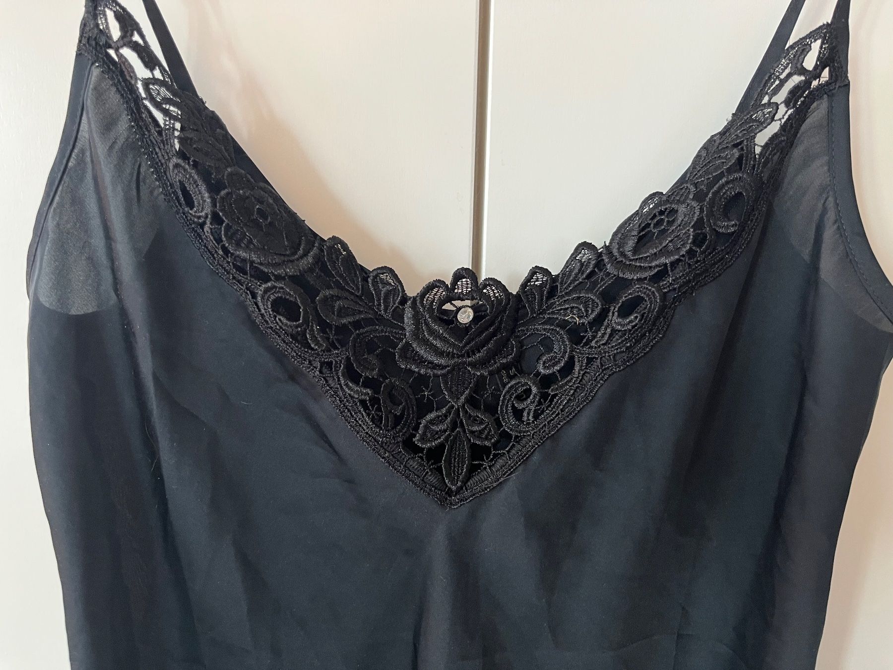 Negligé/edles Nachthemd Intimissimi – Schwarz, ca. S/M (Gebraucht) in ...