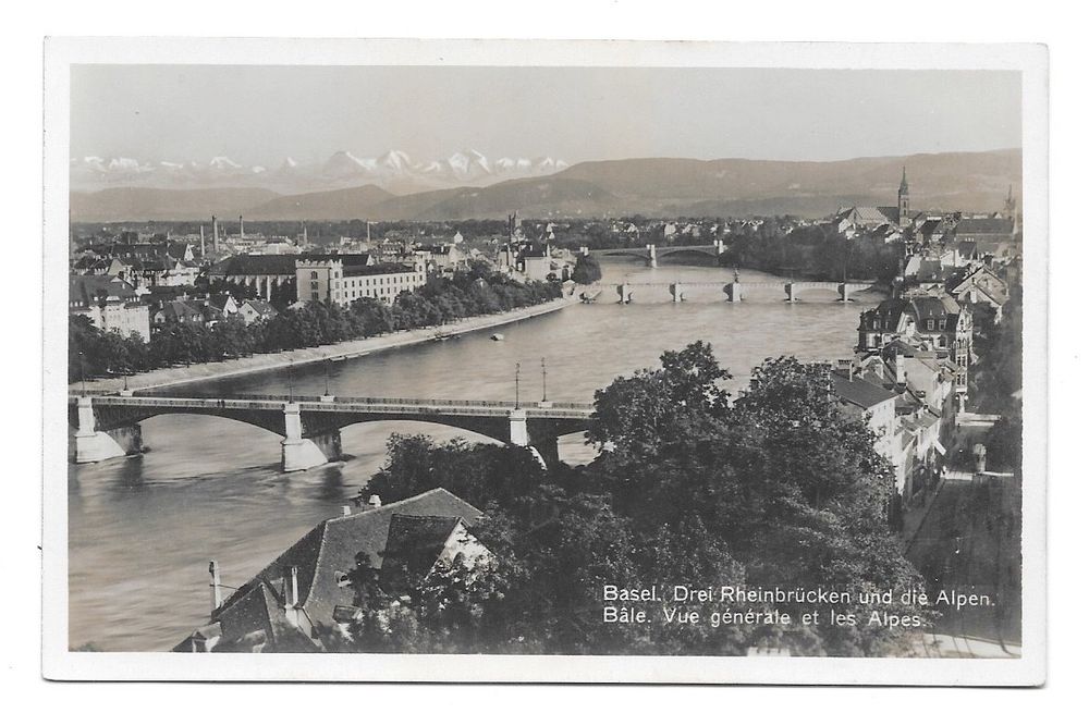 Basel - Die drei Rheinbrücken | Kaufen auf Ricardo