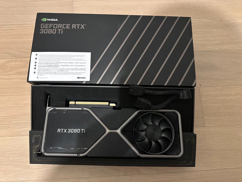 nVidia GeForce RTX 3080Ti Founders Edition in OVP (Gebraucht) in Männedorf für CHF 579 – mit ...